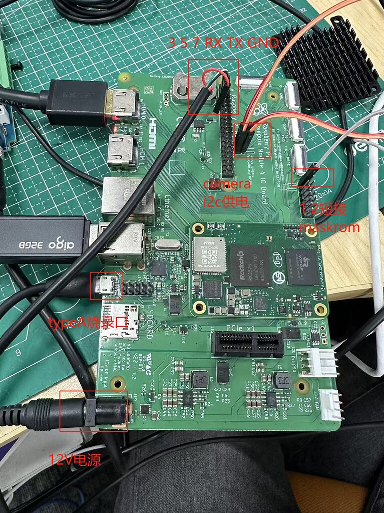 Interface diagram of cm5+Raspberry Pi - General - ArmSoM Community